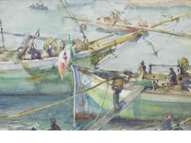 Henry Scott Tuke | The bather | MutualArt