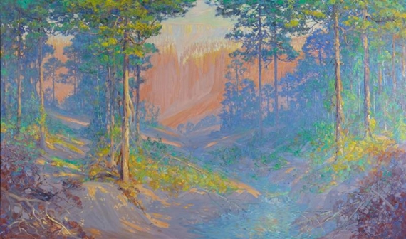 Harry Raymond Henry | The Home of the Sun | MutualArt