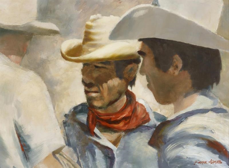 Frank Adams | Braceros | MutualArt