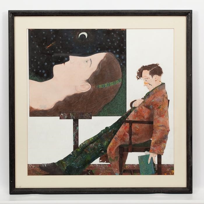 Gary Anderson | Kevin's painting and my painting of Kevin | MutualArt