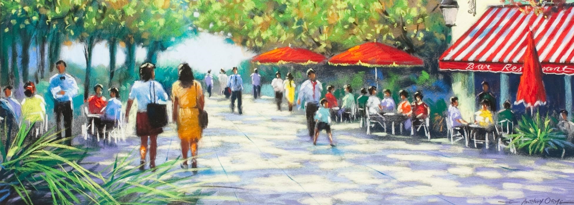 Anthony Orme | Mallorcan cafes | MutualArt