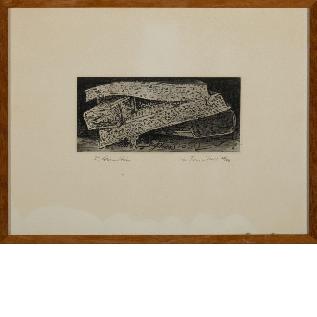 Richard Hamilton | Polaroid Portraits, Vol 2 (L.B2) (1981) | MutualArt