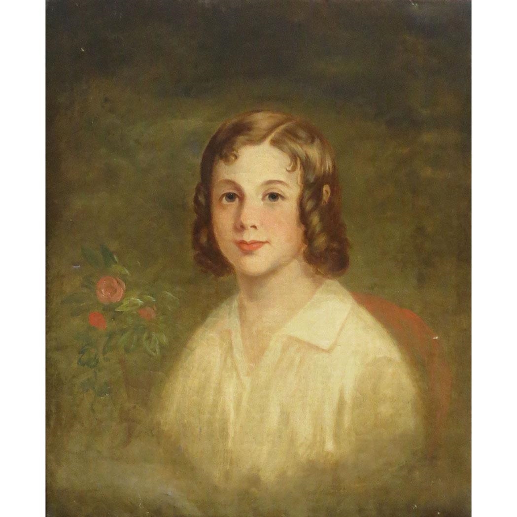 American School, 19th Century | PORTRAIT OF HELEN LANGDON MERRELL ...