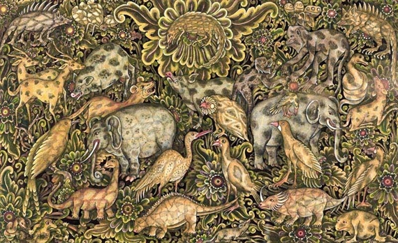 I Ketut Sadia | Animals in the Jungle | MutualArt