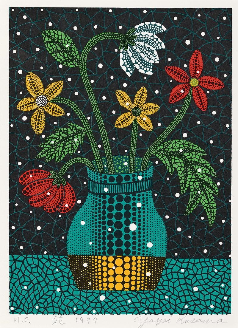 Yayoi Kusama | Wave (1) (1998) | MutualArt