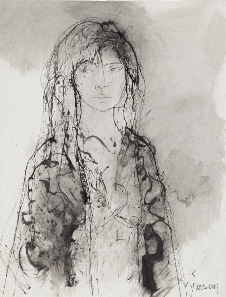 Jean Jansem | Visage (1971) | MutualArt