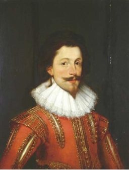 British School, 17th Century | Portrait of a gentleman, bust-length, in ...