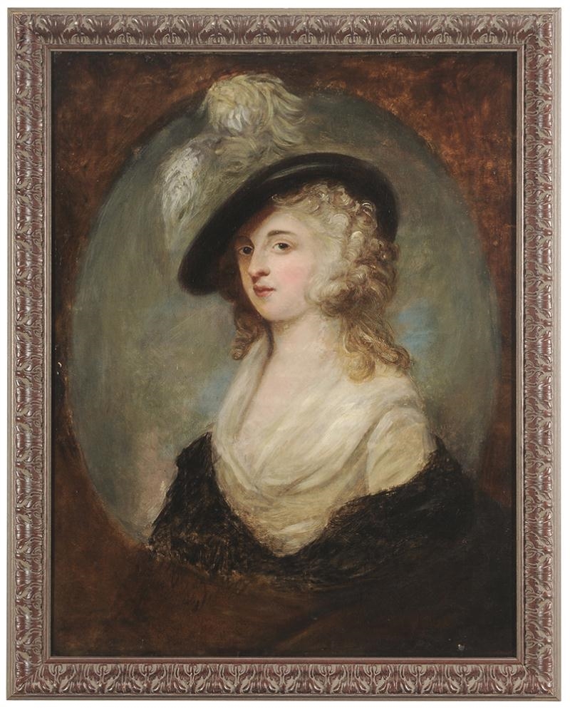 Thomas Gainsborough | Portrait of Lady Georgiana Cavendish, Dutchess of ...