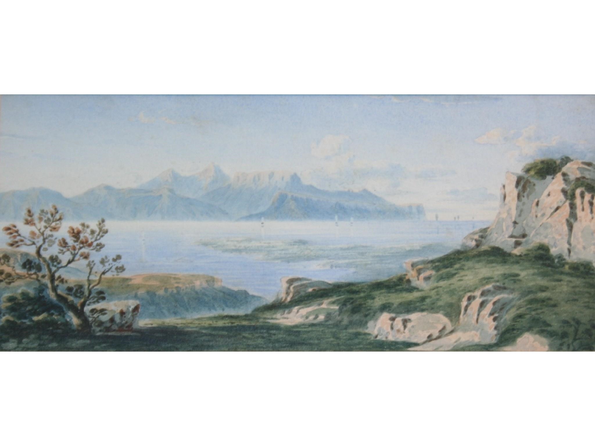 Francis Nicholson | THE ISLE OF RHUM | MutualArt