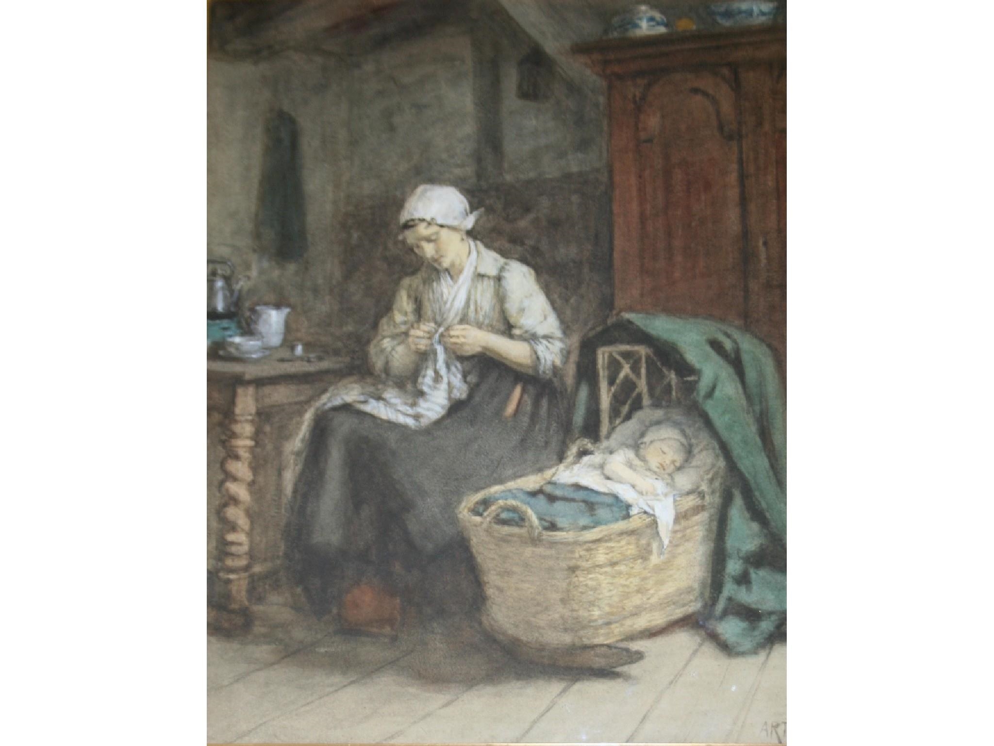 David Adolph Constant Artz | A QUIET SMOKE | MutualArt