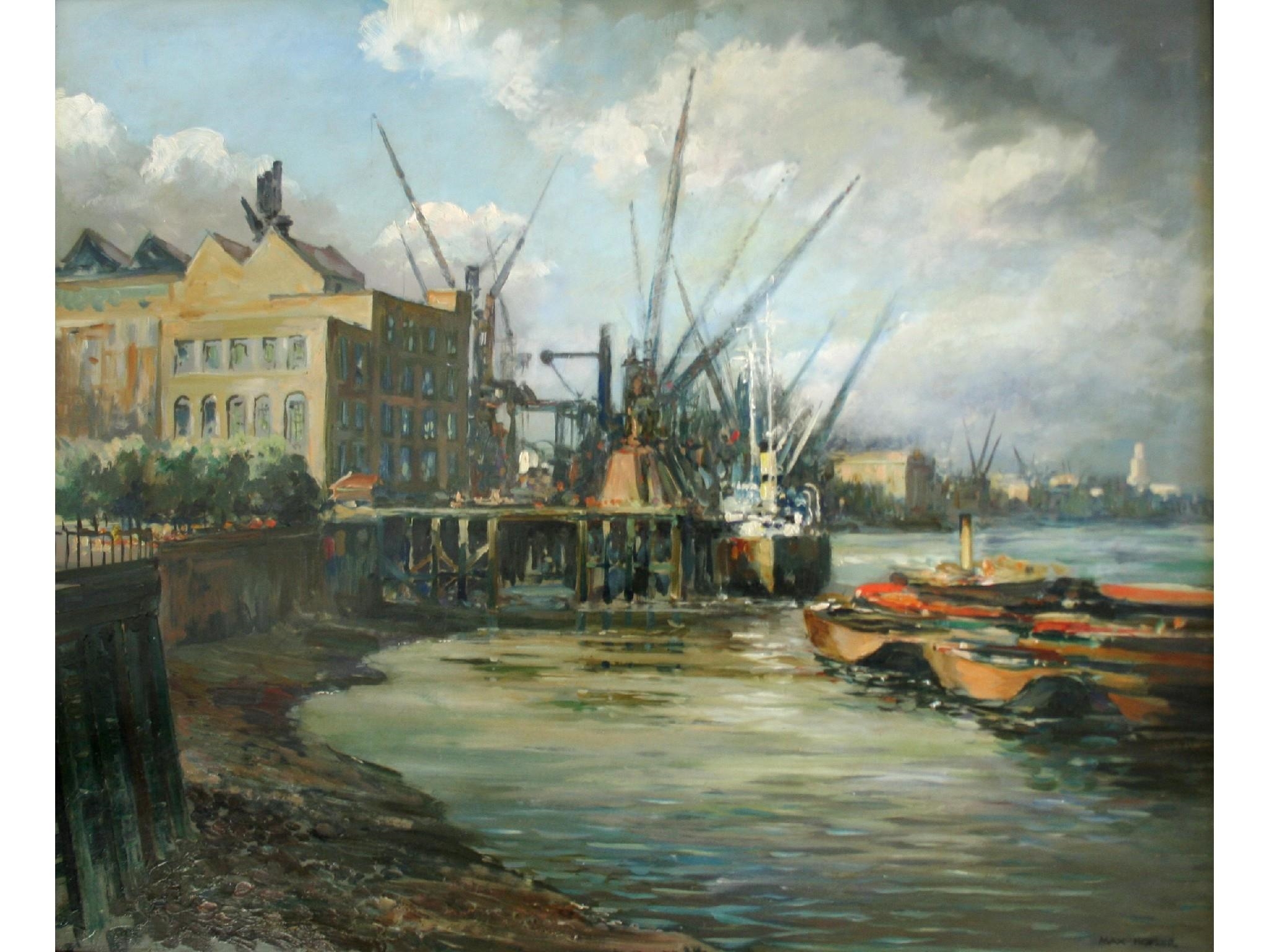 Max Hofler | THE WHARF | MutualArt