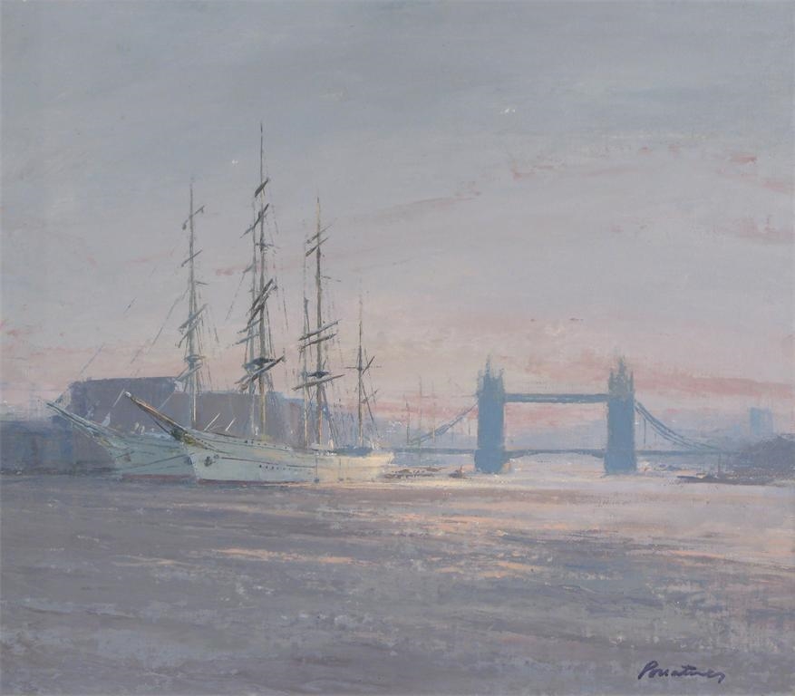 Jack Pountney | Tall ships and Tower Bridge | MutualArt