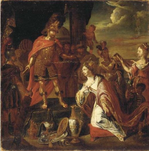 Peter Paul Rubens | The Wedding of Alexander and Roxana | MutualArt