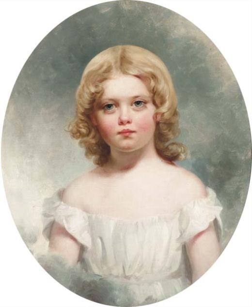 American School, 19th Century | PORTRAIT OF HELEN LANGDON MERRELL ...