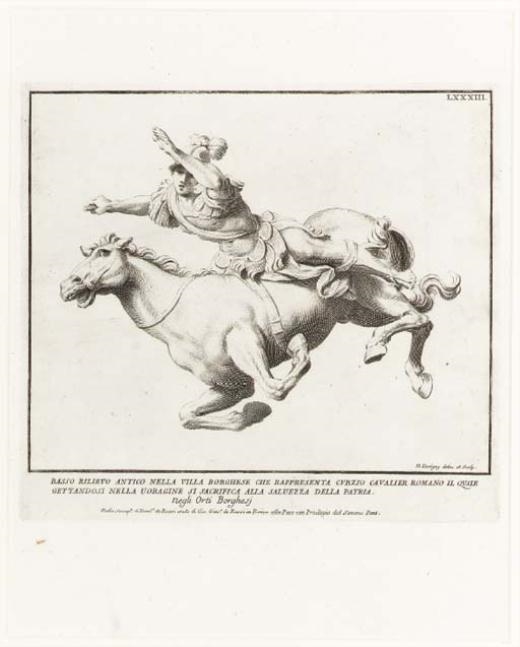 Nicolas Dorigny | Basso Rilievo antico nella Villa Borghese che ...