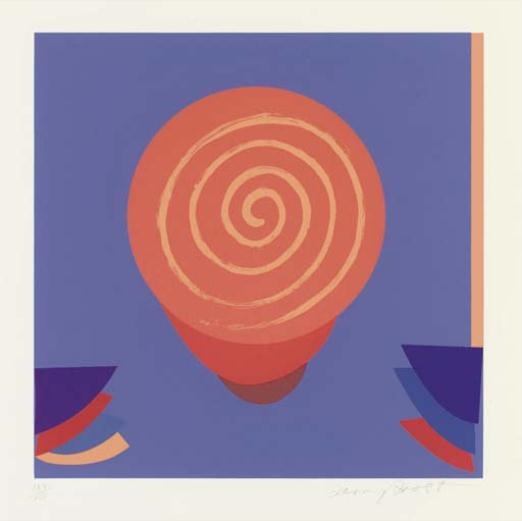 Sir Terry Frost | Orange and Blue Space | MutualArt