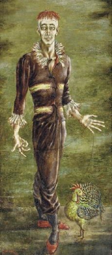 Stephen Hopkins Hensel | Clown with Rooster | MutualArt