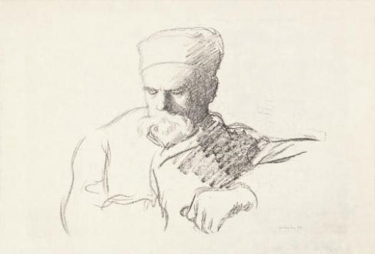 Sir William Rothenstein | 2 Works: Paul Verlaine (1896) | MutualArt