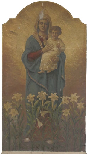 J. Paxton Slade | The Madonna and child in a landscape (1933) | MutualArt