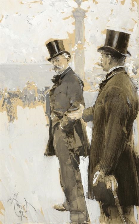 Ludek Marold | After the Mass (1891) | MutualArt