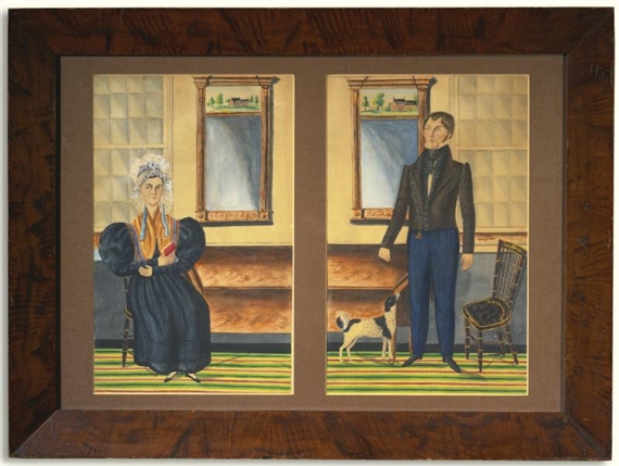 Jacob Maentel | Elizabeth Haak and Michael Haak (1830 - 1835) | MutualArt