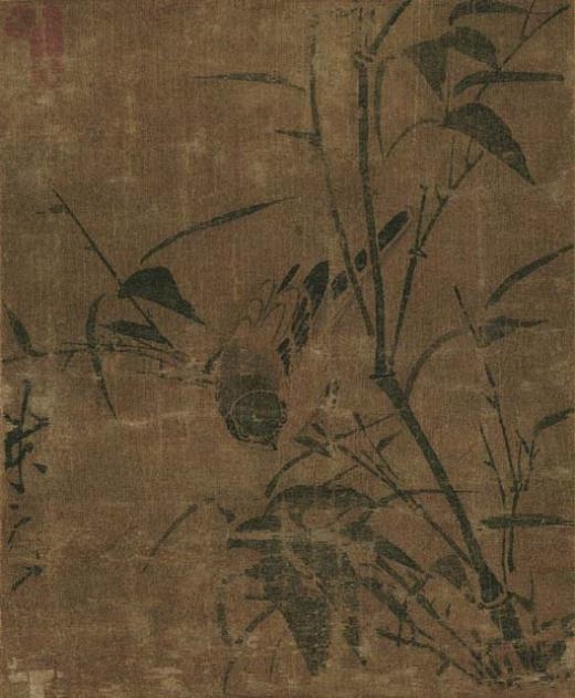 Lin Liang | BAMBOO AND BIRDS (1416 - 1480) | MutualArt