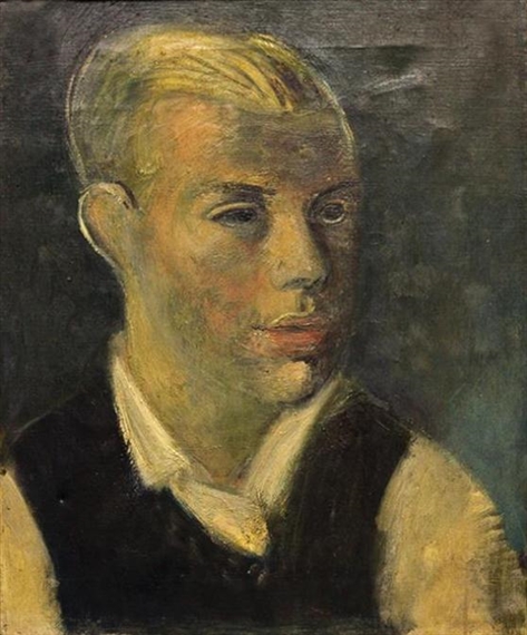 Rudolf Levy | Male Portrait (1930) | MutualArt