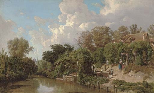 Jules Nicholas Schitz | Farewell to the anglers | MutualArt