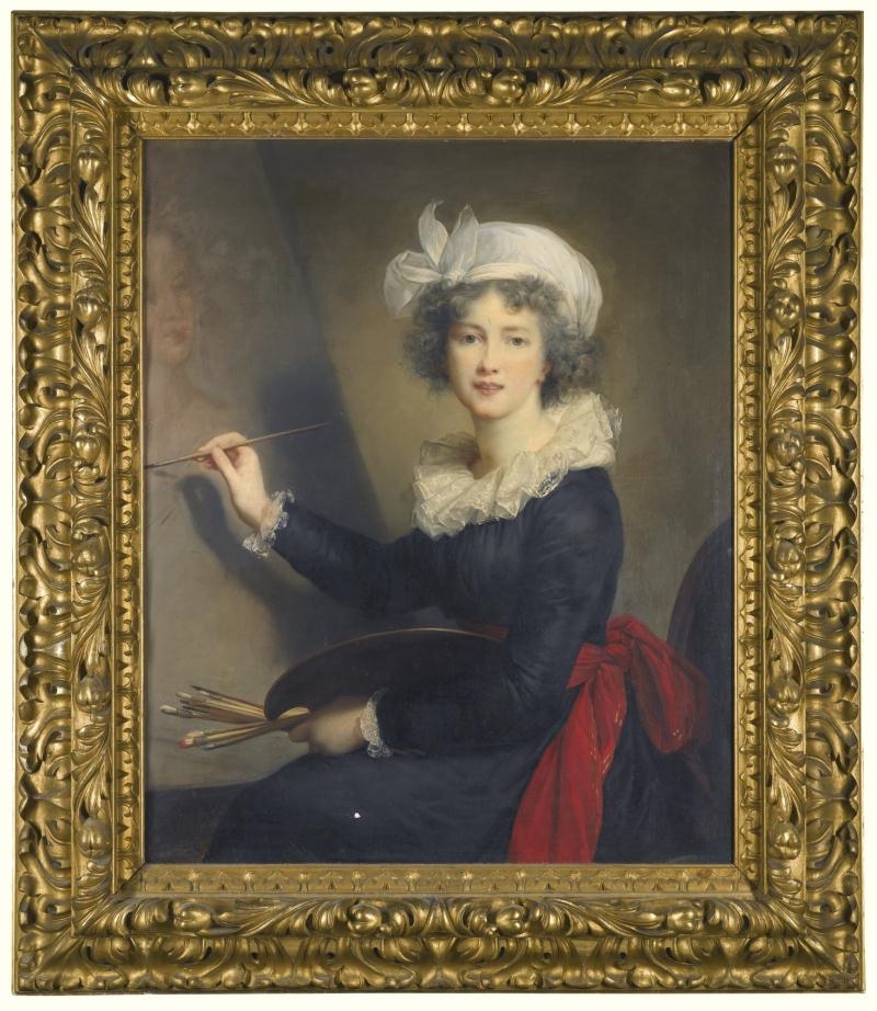 Élisabeth Vigée Le Brun | SELF PORTRAIT OF THE ARTIST LOUISE ÉLISABETH ...
