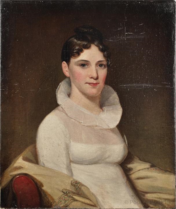 Jacob Eichholtz | Pair of portraits of a husband and wife (1836 ...