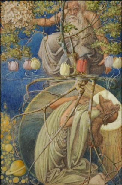 Frederick Alfred Rhead | The Creation of Flowers and Plants | MutualArt