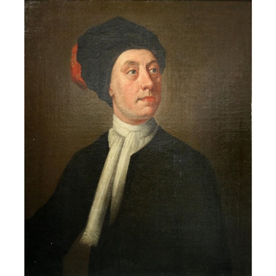 Jonathan Richardson | Portrait of Matthew Prior (1721) | MutualArt