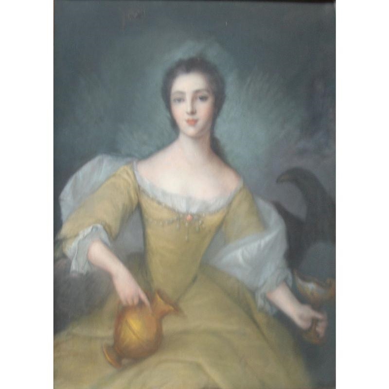 Jean-Marc Nattier | Portrait of a Lady as Hebe | MutualArt
