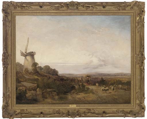 Thomas James Soper | The path to the windmill | MutualArt