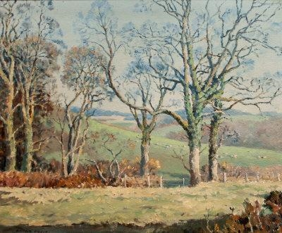 Donald Greig | Trees in the Avon Valley | MutualArt