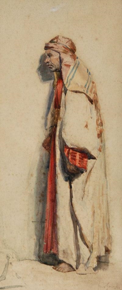 Hely Augustus Morton Smith | Portrait of an Arab | MutualArt