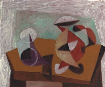 Pablo Picasso | Nature morte au chandelier (1937) | MutualArt