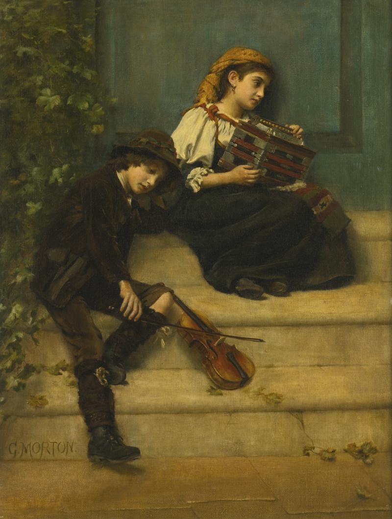George Morton | LITTLE MUSICIANS | MutualArt