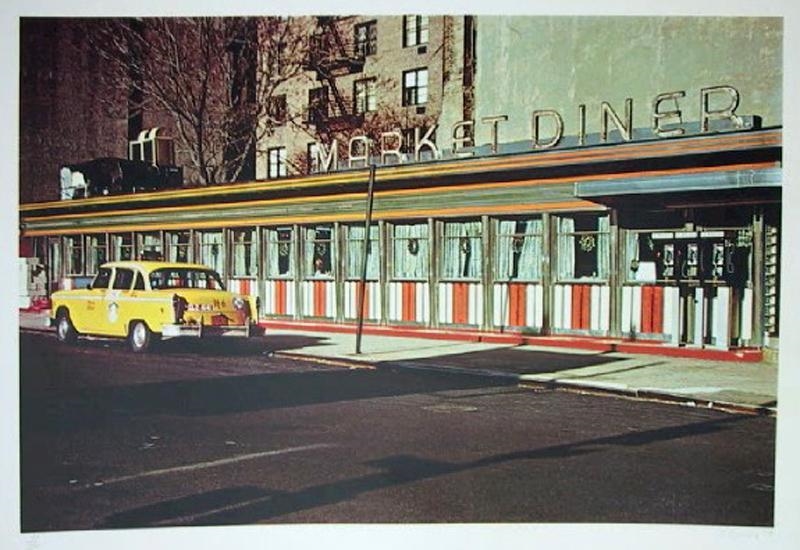 John Baeder | Market Diner from the City Scapes Portfolio (1981 ...