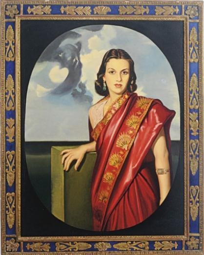 William Acton | Portrait of Georgia Sitwell | MutualArt