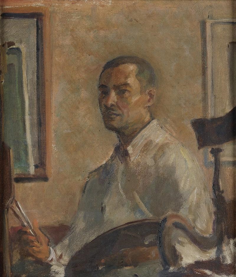 James A. Porter | Self-Portrait (Circa 1935) | MutualArt