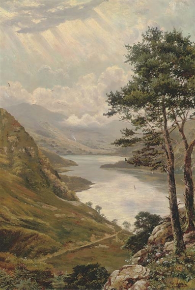 Theodore Hines | A view from the hills | MutualArt