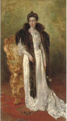 Konstantin Egorovich Makovsky | Portrait of Ekaterina Dolgorukova ...