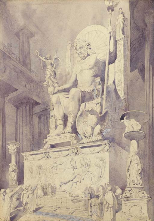 Alfred Charles Conrade | Paying homage to Phidias' Statue of Zeus ...