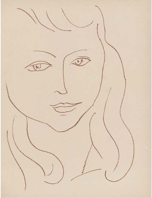 Henri Matisse | FACES (FROM VISAGES) (1946) | MutualArt