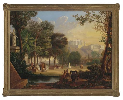 French School, 19th Century | Socrates and his disciples | MutualArt