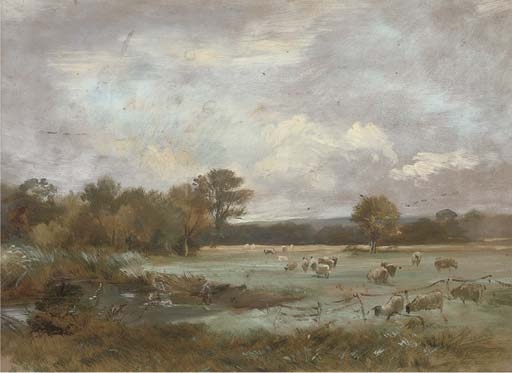 Arthur James Stark | On Hale Farm water meadows | MutualArt