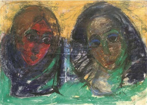 Robert Sinclair Thomson | Two women's heads | MutualArt
