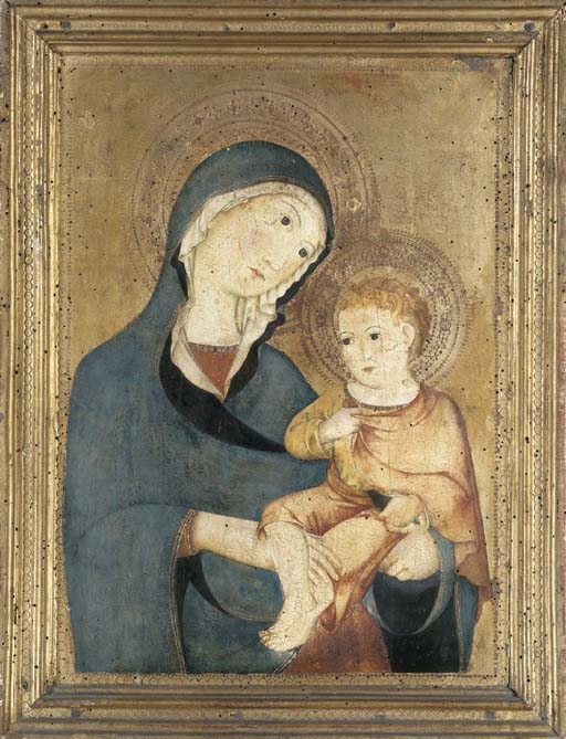Sienese School, 15th Century | The Madonna and Child | MutualArt
