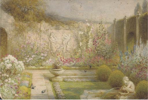 Alfred C. Weatherstone | An Italianate garden | MutualArt